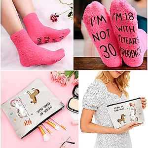 AWDK 30th Birthday Gifts for Women, Birthday gift for her, Birthday decoration for 30 year olds Women,30th Birthday idea for Mom, Grandma, Sister,Friend,Anut,Coworker 8pcs