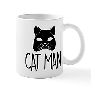 CafePress Cat Man Ceramic Coffee Mug, Tea Cup 11 oz