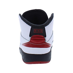 Jordan Air 2 Retro (Big Kid) White/Varsity Red/Black 4 Big Kid M