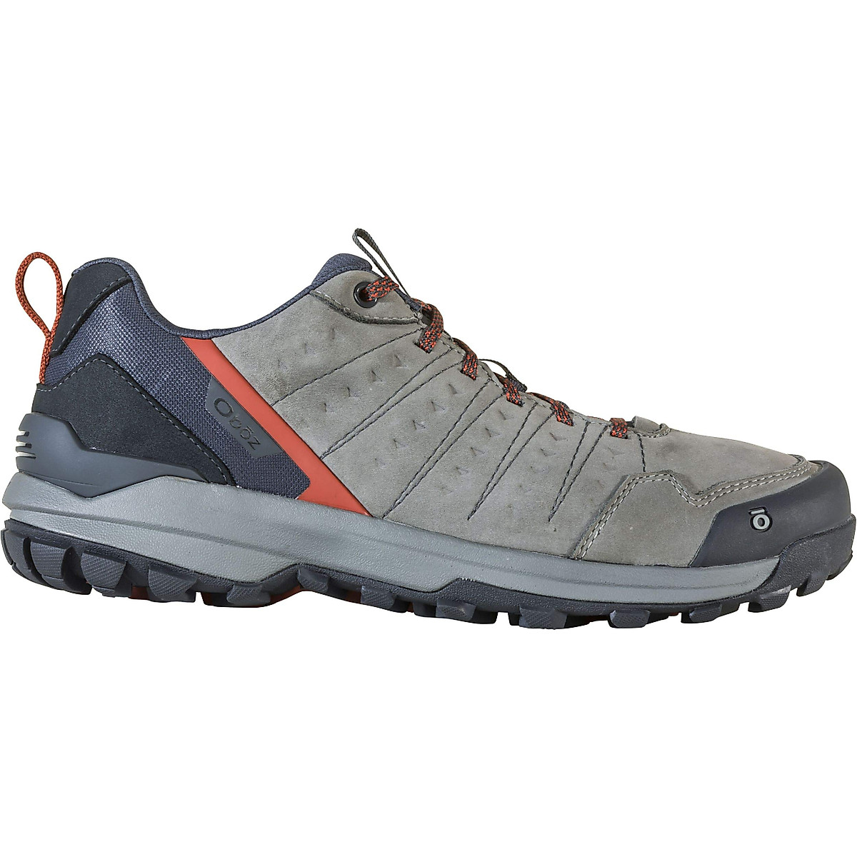 Oboz Sypes Low Leather B-Dry Hiking Shoe - Men's Steel, 9 Medium