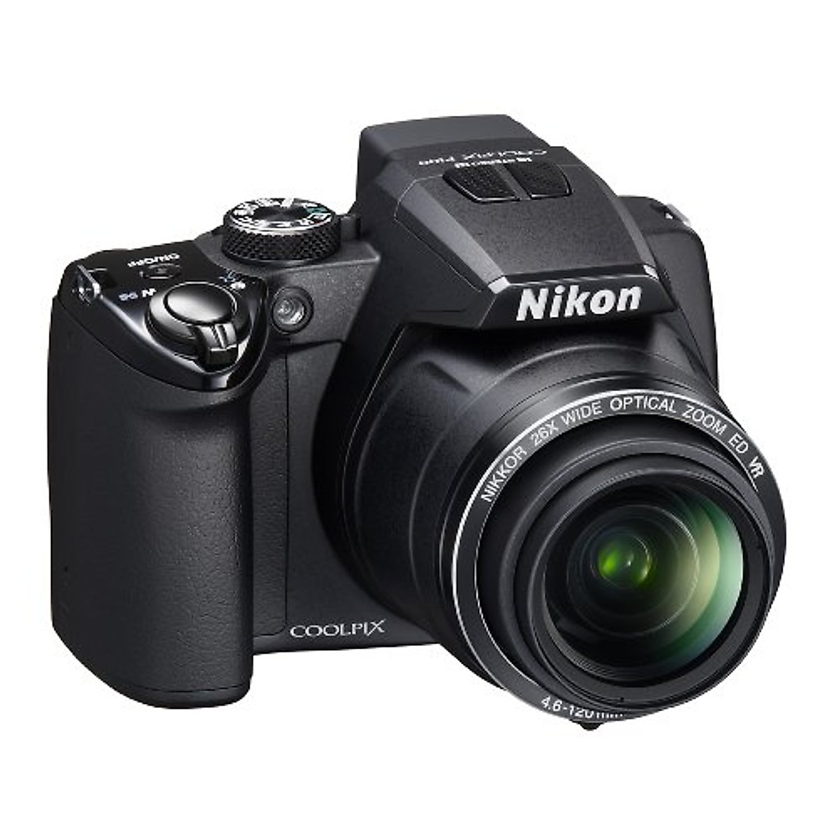 Nikon Coolpix P100 10 MP Digital Camera with 26x Optical Vibration Reduction (VR) Zoom and 3-Inch LCD (Black) (OLD MODEL)
