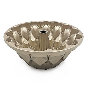 WBJKZJD Charlotte Cake Mold Aluminium Kitchen Accessories Decoration Round Christmas Wedding Family 3D Charlotte Cake Pan (Crown shape)