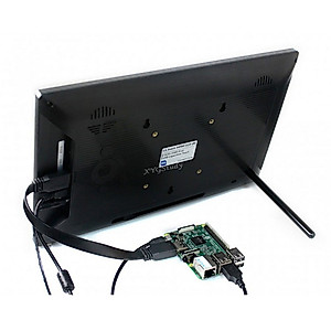 13.3inch HDMI LCD (H) (with case), IPS 1920x1080 Capacitive Touch Screen Display LCD with Panel Protection Cover Case Supports BB Black Raspberry Pi 4 3 2 Raspbian Ubuntu WIN10 IOT Mini PC @XYGStudy