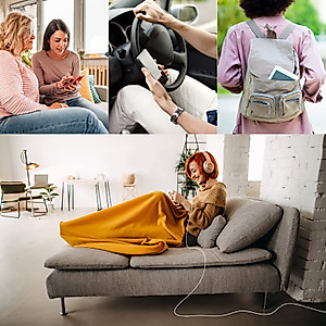 Phone Charger [MFi Certified] 2 Pack 20W PD USB C Wall Fast Charger Adapter with 2 Pack 6FT Type C to Ligh.tning Cable Compatible for iPhone 14 13 12 11 Pro Max XR XS X,i.Pad (Purple+Green)