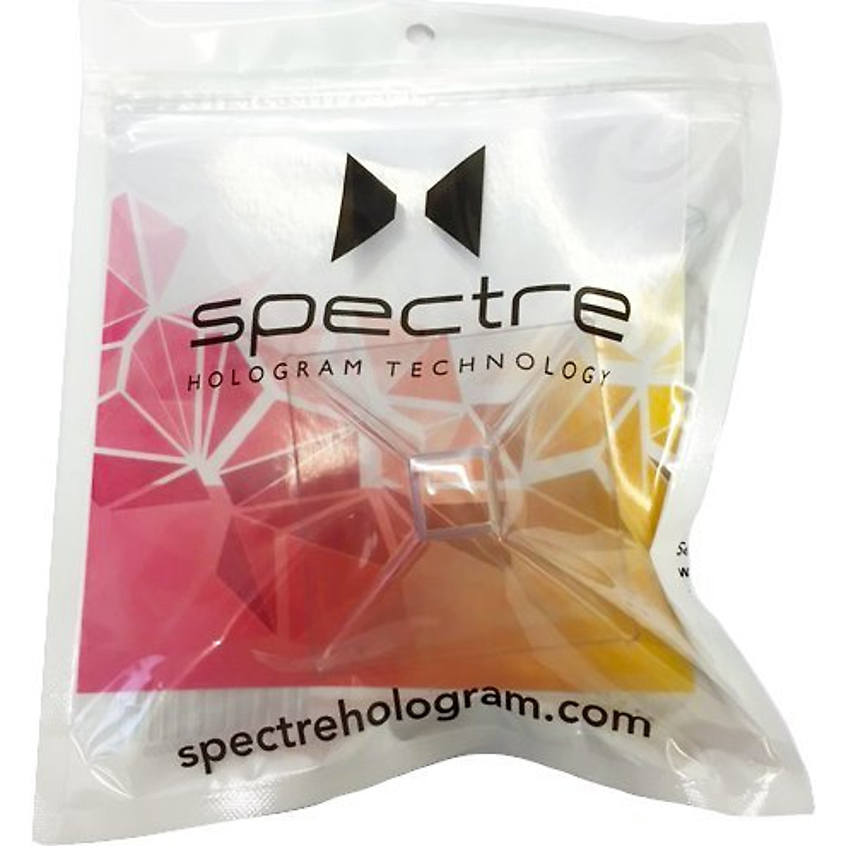 Pack of 2! Individually Packaged, 2X Spectre Hologram Smartphone Hologram Projector, Suitable for Any Smartphone, Compatible Holographic Prism