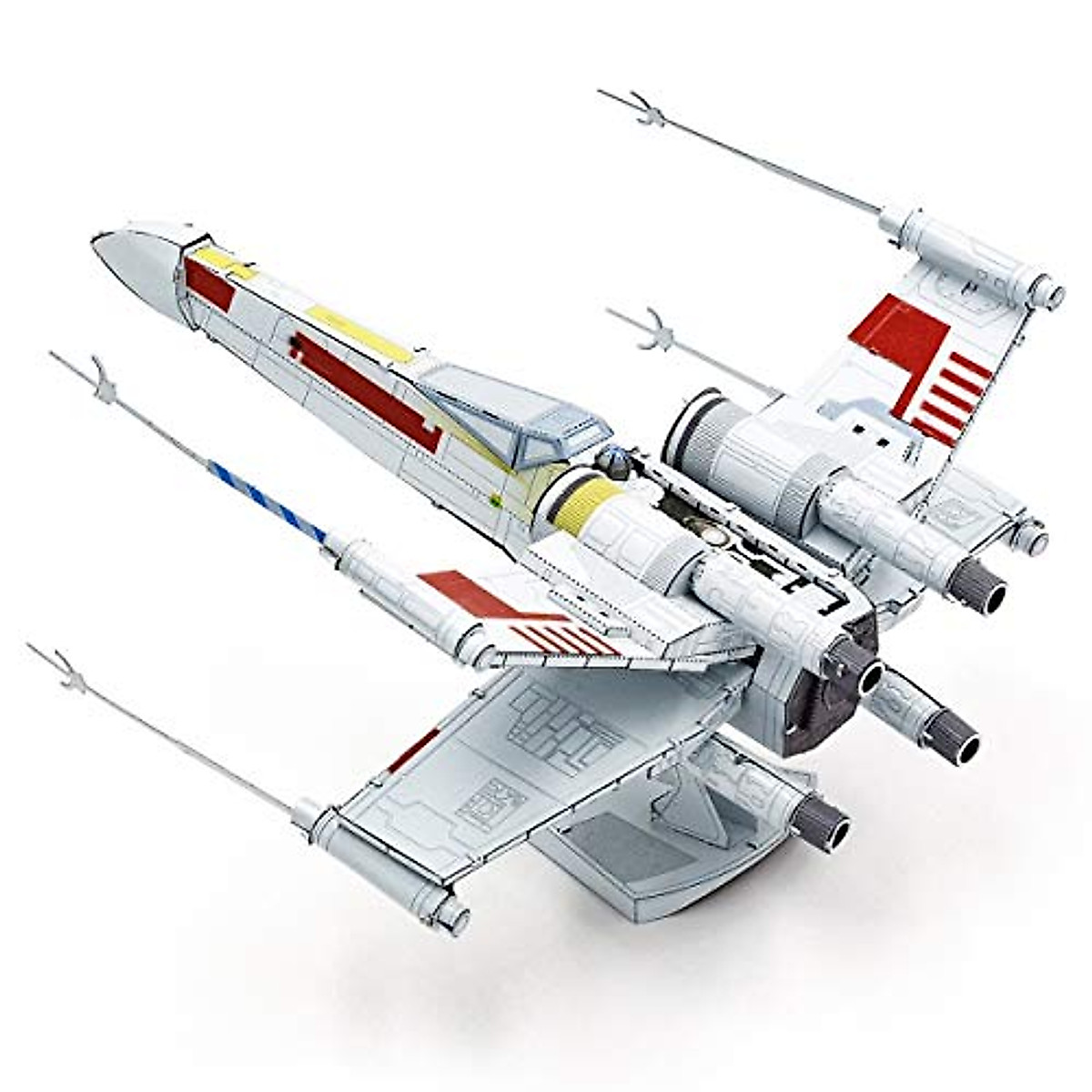 Fascinations Metal Earth Premium Series Star Wars X-Wing Starfighter in Color 3D Metal Model Kit