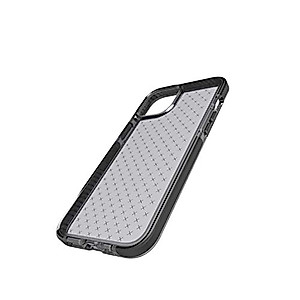 tech21 Evo Check Case for Apple iPhone 12 Pro Max with 12 ft Drop Protection, Smokey/Black