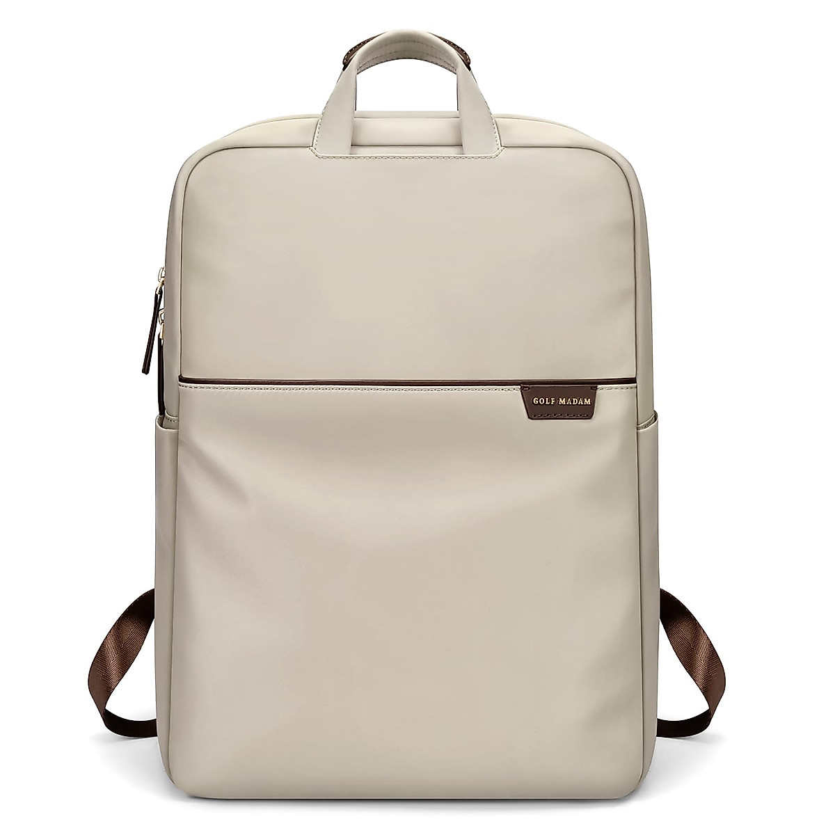 GOLF SUPAGS Laptop Backpack Anti Theft Slim Travel Backpack for Women Water Resistant College Bookbag Fits 15 Inch Thin Notebook