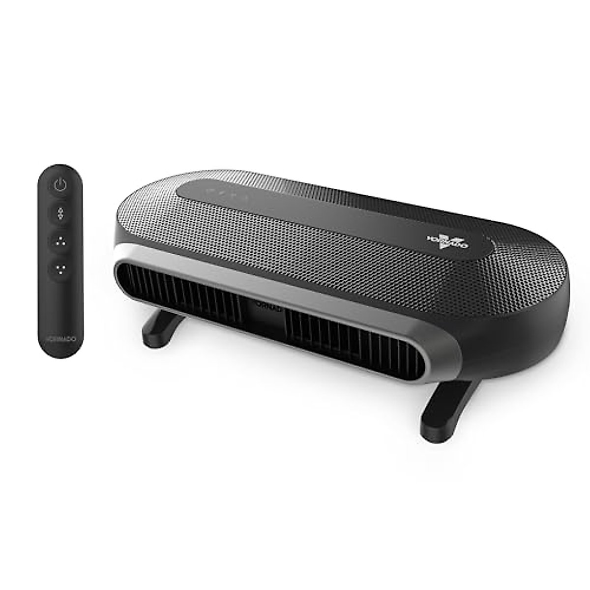 Vornado AXL Low-Profile Oscillating Fan with Remote, Adjustable Tilt, Modern Energy Efficient Vertical Fan, 5 Quiet Speeds, Touch Controls