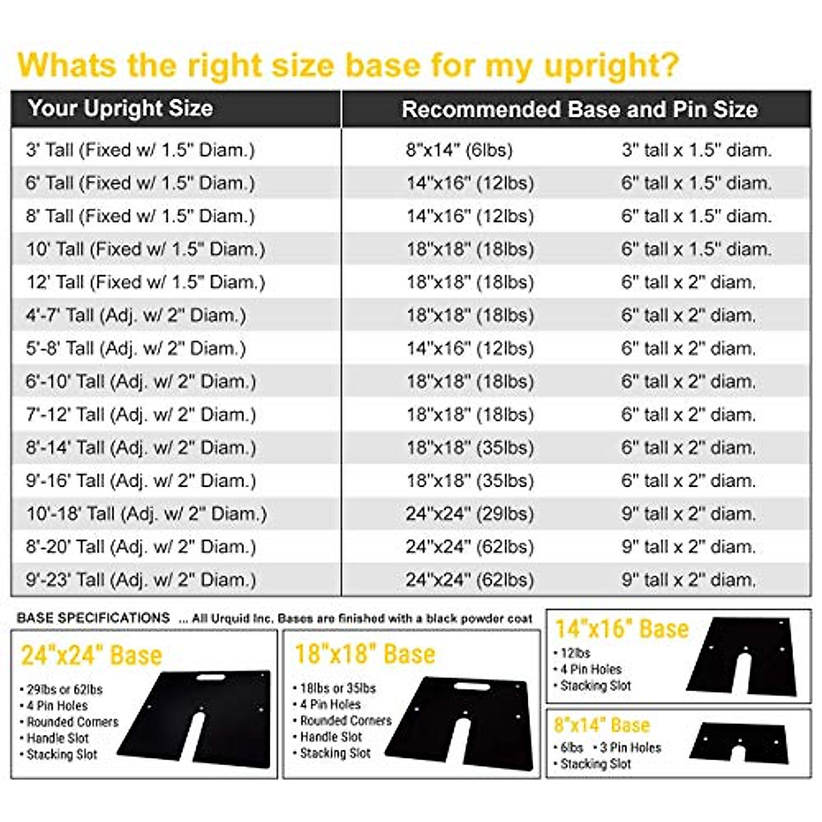 Pipe and Drape Backdrop Kit (6-10' Tall x 6-10' Wide Adjustable)