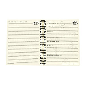 Journals Unlimited "Write it Down!" Series Guided Journal, Up North, A Cabin Journal, with a Green Hard Cover, Made of Recycled Materials, 7.5"x 9"