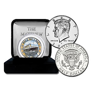The Matthew Mint Titanic Boat Coin