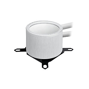 ASUS ROG RYUO III 240 ARGB White Edition All-in-one AIO Liquid CPU Cooler 240mm Radiator, Asetek 8th gen Pump Solution, Anime Matrix™ LED Display and ROG AF 12S ARGB Fan.