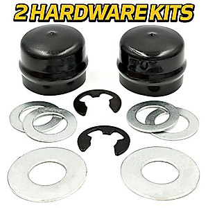 HD Switch Wheel Hardware Kit Replaces Husqvarna Craftsman AYP Poulan Huskee Jonsered 532188967 532121749 812000029 121748X 121749X 583512801 532436874 12000029 - Thrust Washers E-Clips & Hub Caps