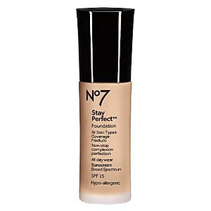 No7174; Stay Perfect Foundation SPF 15 Warm Ivory - 1oz Warm Ivory