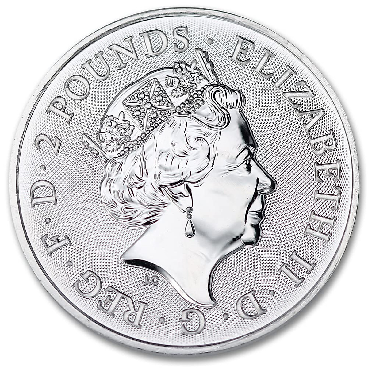2021 GB 1 oz Silver Robin Hood Coin Brilliant Uncirculated with Certificate of Authenticity £2 BU