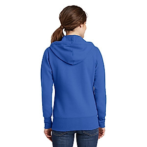 Port & Company Ladies Fleece Pullover Hooded Sweatshirt Royal