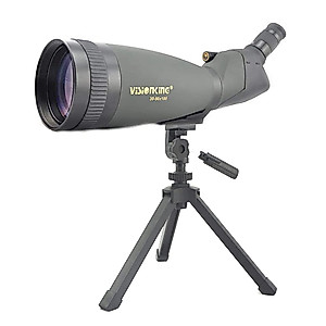 Visionking 30-90x100 HD Spotting Scope Waterproof Monoculars Telescope Green