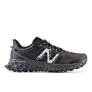 New Balance Women's Fresh Foam Garoe V1 Trail Running Shoe, Black/Blacktop/Sea Salt, 9