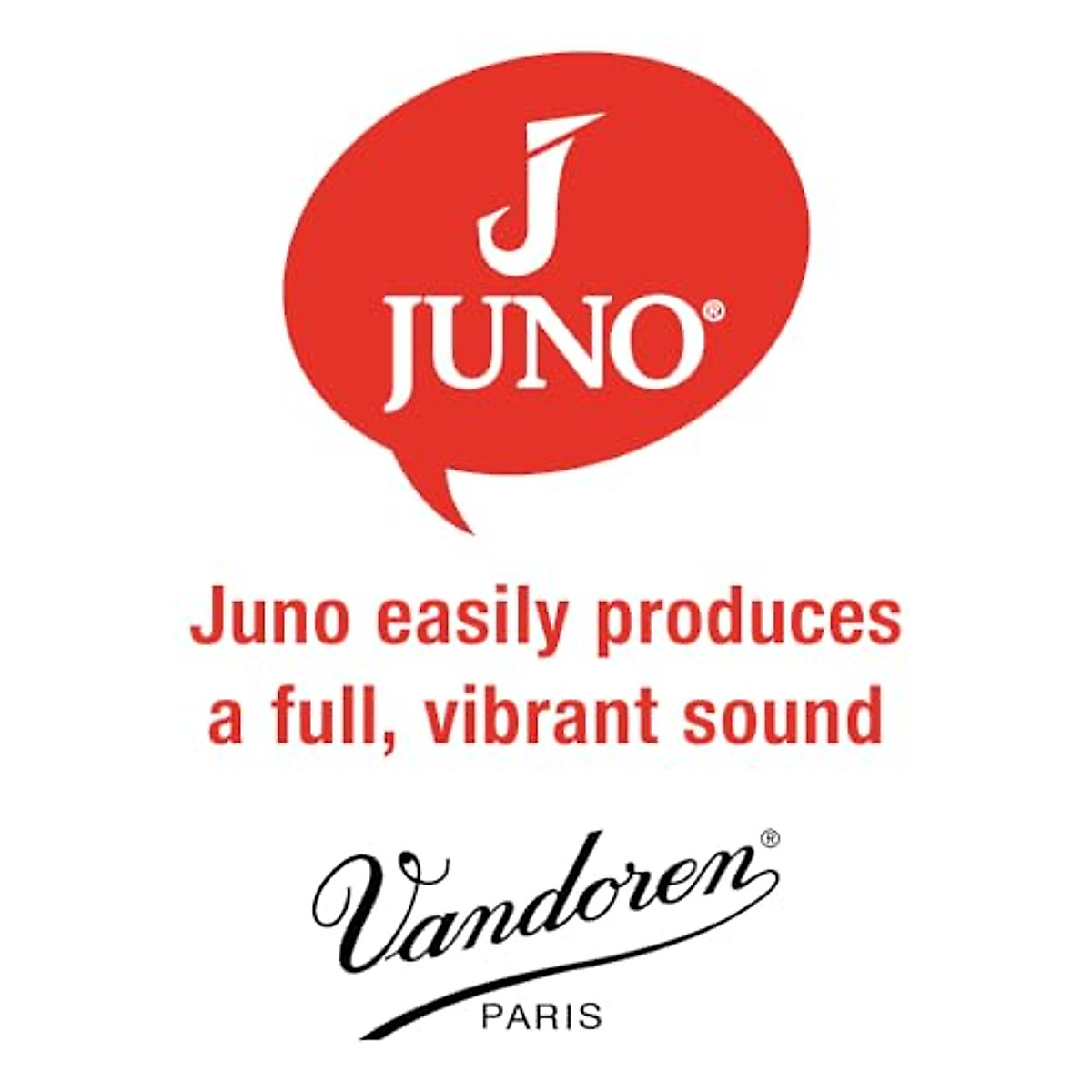 Vandoren JUNO Bb Clarinet Reeds, Strength 3.5, Box of 10, JCR0135