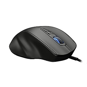 Mionix NAOS PRO Wired Gaming Mouse, 19K DPI Optical Sensor with 400 IPS, Kailh 80M Click Durability Micro-switches, 1K HZ Polling Rate, 7 Programmable Buttons, On-Board Memory for PC and MAC
