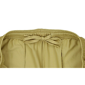 adidas Game Built Player Climalite Short with Pockets, Sand- White Large