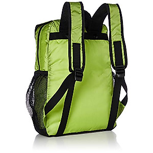 Solo Tourist CDP-25 Lime Bag, Compact Daypack, Folding Bag, Lightweight, Keyed