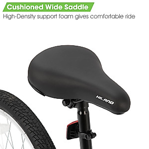 HH HILAND 20 inch Freestyle Kids BMX Bike, Beginner-Level to Advanced Riders with 360 Degree Gyro & 4 Pegs, Kids' Bicycles for Boys, Girls, Multiple Colors Green