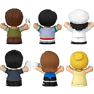 Little People Collector Friends TV Series Special Edition Figure Set for Adults & Fans, 6 Characters in a Display Gift Package