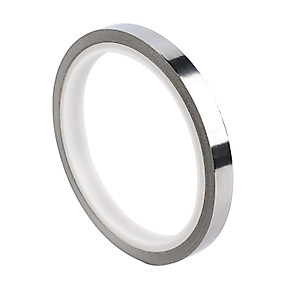 SummerHouse 3/8'' x 197'' Squash Tennis Racquet Pickleball Paddle Racket Lead Tape Weight Silver Self-Adhesion Golf Clubs Head SwingWeight 0.35g Per Inch