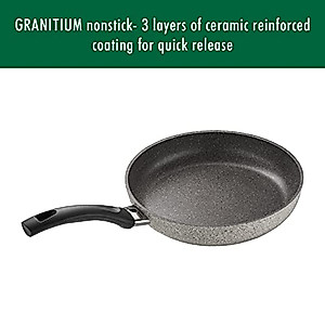 BALLARINI PARMA by HENCKELS 2-pc Nonstick Pot and Pan Set, Made in Italy, Set includes 10-inch and 12-inch fry pan