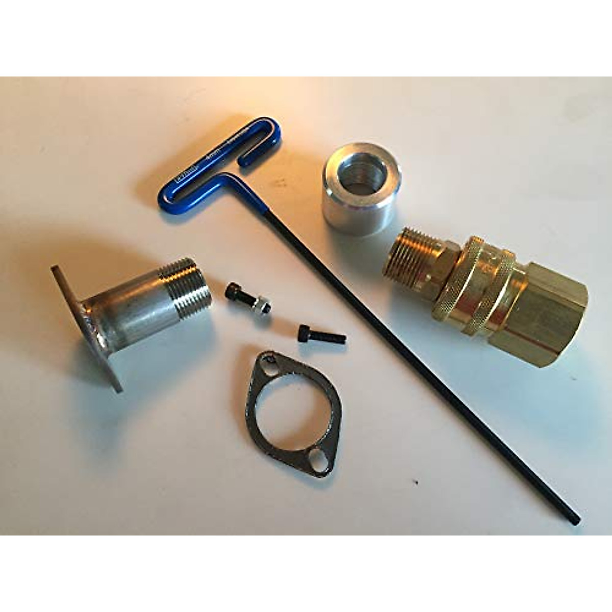GenExhaust for Honda EU3000iS Generator 1-1/2" Quick Disconnect Silicone Exhaust Extension 2 Foot Length