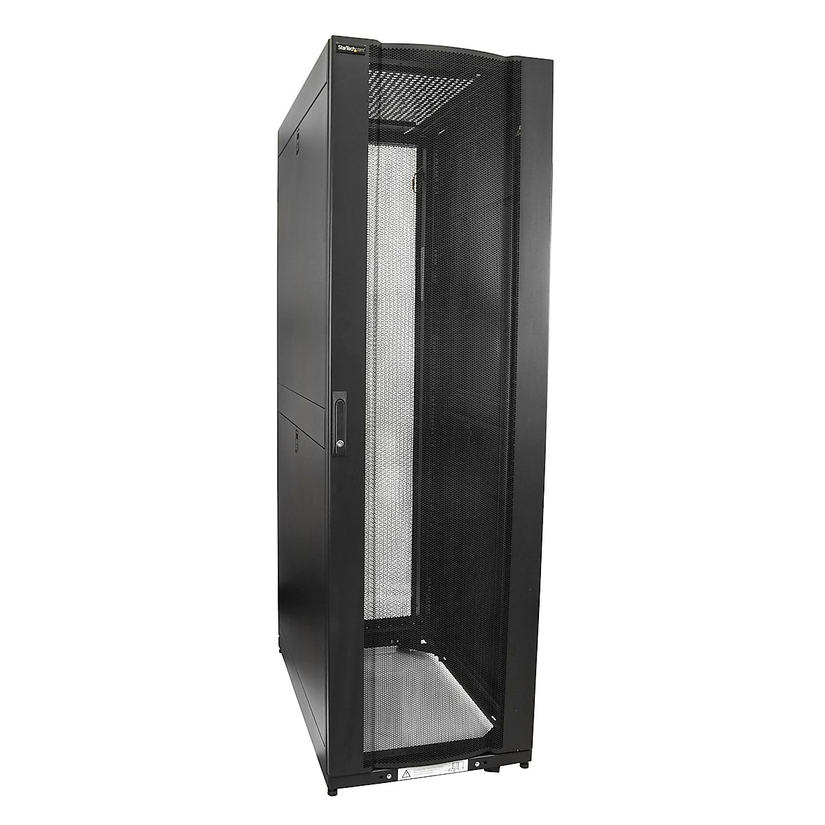 StarTech.com 4-Post 42U Server Rack Cabinet, 19" Data Rack Cabinet for IT Equipment Mount, Full Size Network Cabinet Storage