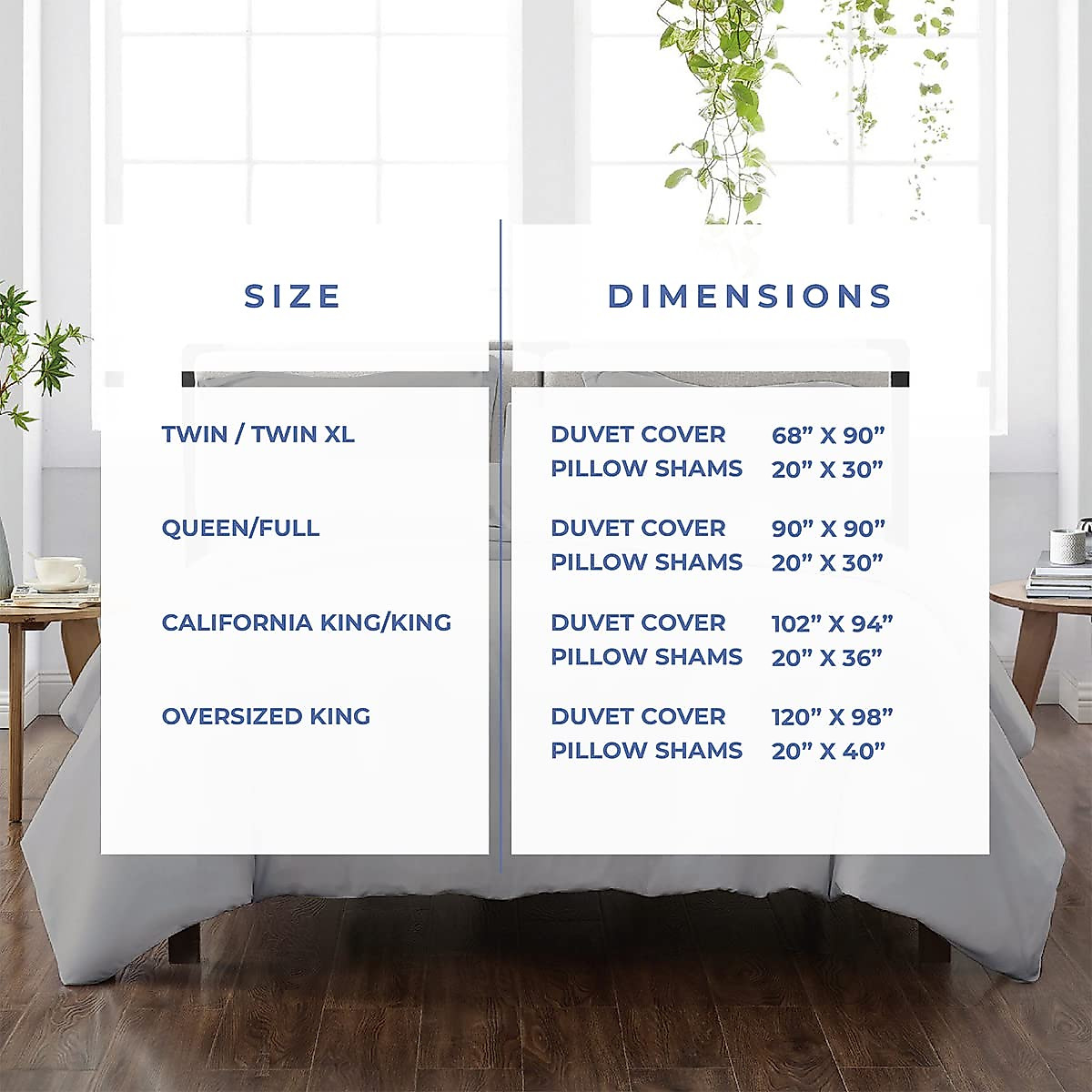 Kotton Culture 100% Egyptian Cotton 1 Piece Luxury Duvet Cover Set - 1200 Thread Count - Soft Duvet Cover with Zipper and Corner Ties - Sateen Weave Oversized King Size - Silver