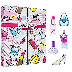 SCENTED THINGS Fashion Chest Body Spray Girl Perfume, Eau De Parfum Teen Girl Gifts, 5 Piece Set