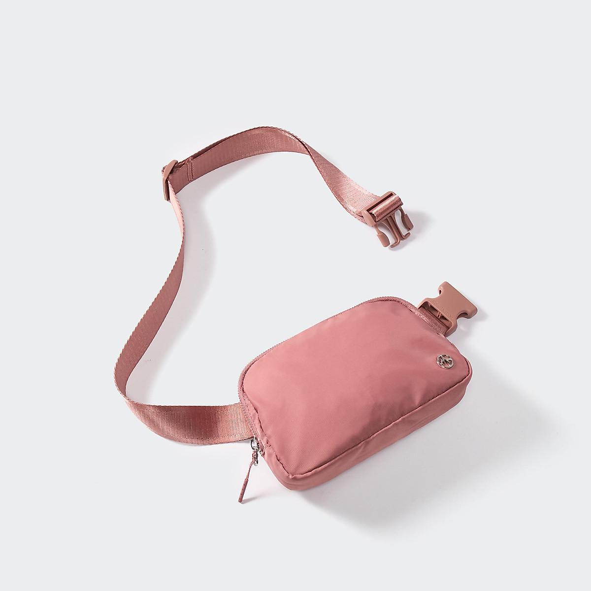 Pander Unisex Belt Bag Fanny Pack for Women with Adjustable Strap, Small Waist Pouch for Workout Running Traveling Hiking (Dune).