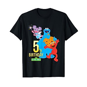 Sesame Street 5th Birthday T-Shirt