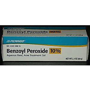Perrigo 10% Benzoyl Peroxide Acne Treatment Gel 2.1 oz