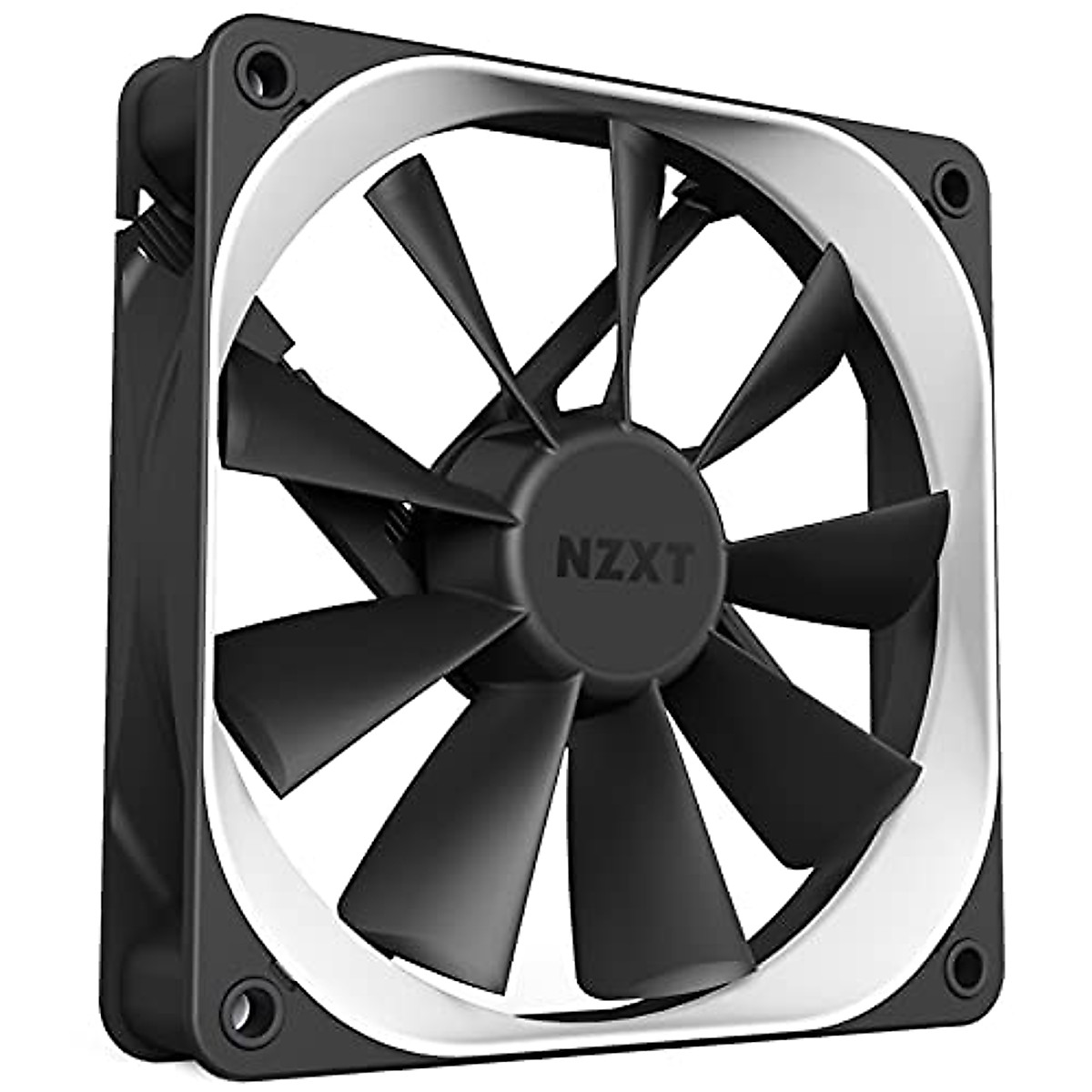 NZXT AER F - RF-AF140-B1-140mm - Winglet Designed Fan Blades - Fluid Dynamic Bearings - PWM Airﬂow Fans - Gaming Computer Fan
