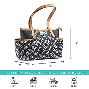 Fit+Fresh Navarto Adult Insulated Lunch Bag women love as Lunchbox or Lunch Tote, Cute Small Lunch Box For Women, Lunch box Men, Lunch Bags Women, Insulated Lunch Box, Lunch Boxes, Adult Lunch, Black