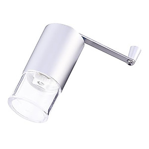 LALAFINA 1pc Hand Mill kitchen pill crusher pouches bean grinder Manual mill crusher hand grinder knight pill crusher pill grinder office Pill making machine Stainless Steel handheld