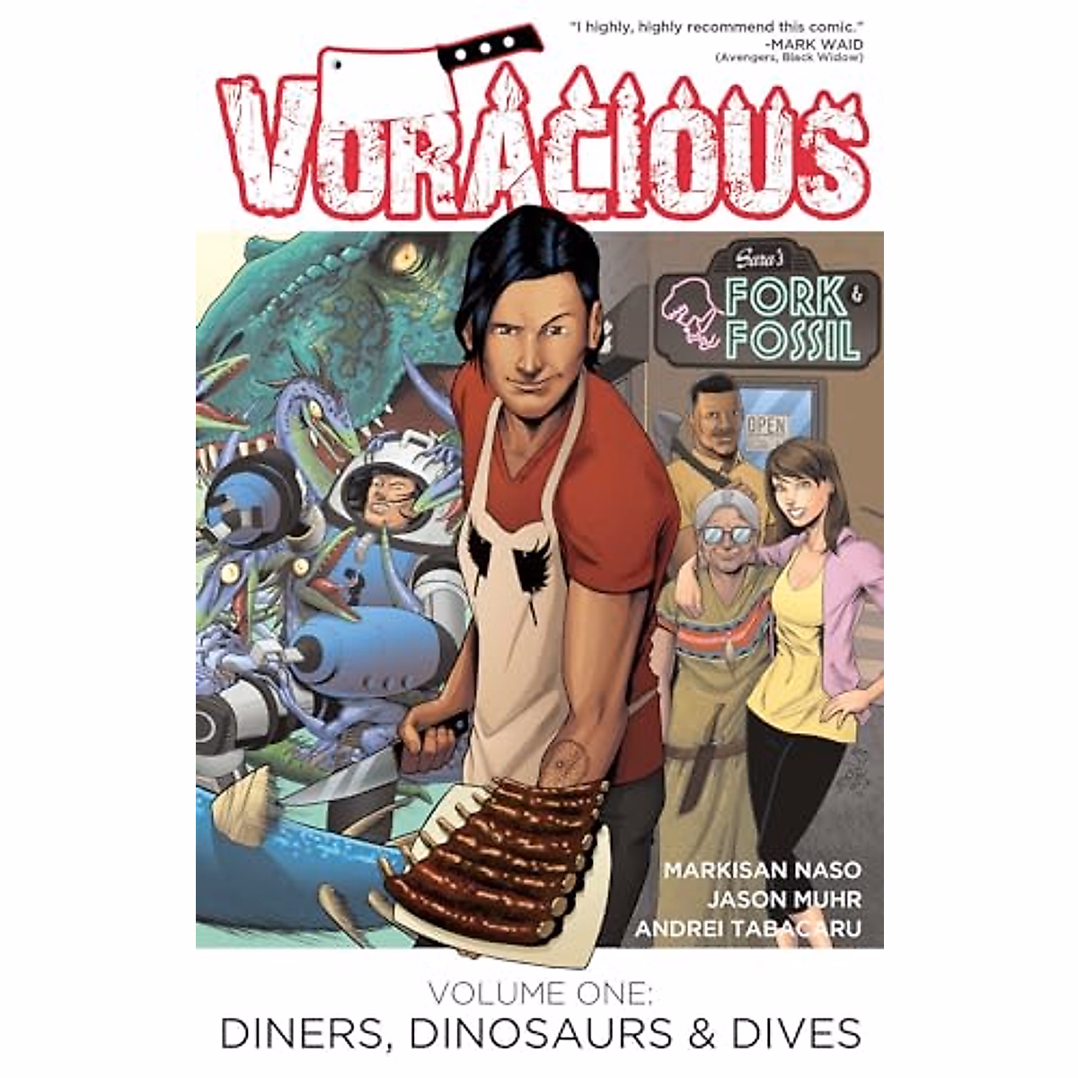 Voracious: Diners, Dinosaurs & Dives (VORACIOUS TP)