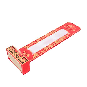 Garneck Cemetery Decorations for Grave Wooden Temple Board Chinese Ancestor Tablet Worship Board Day of The Dead Memorial Tablet Buddhist Offering Blank Plate Wind Chime Supplies Frame