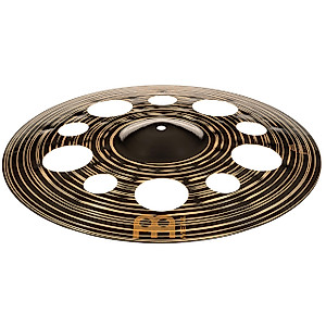 Meinl Cymbals Classics Custom Dark 18" Trash Crash Cymbal for Drum Set — Made in Germany — B12 Bronze, 2-Year Warranty (CC18DATRC)