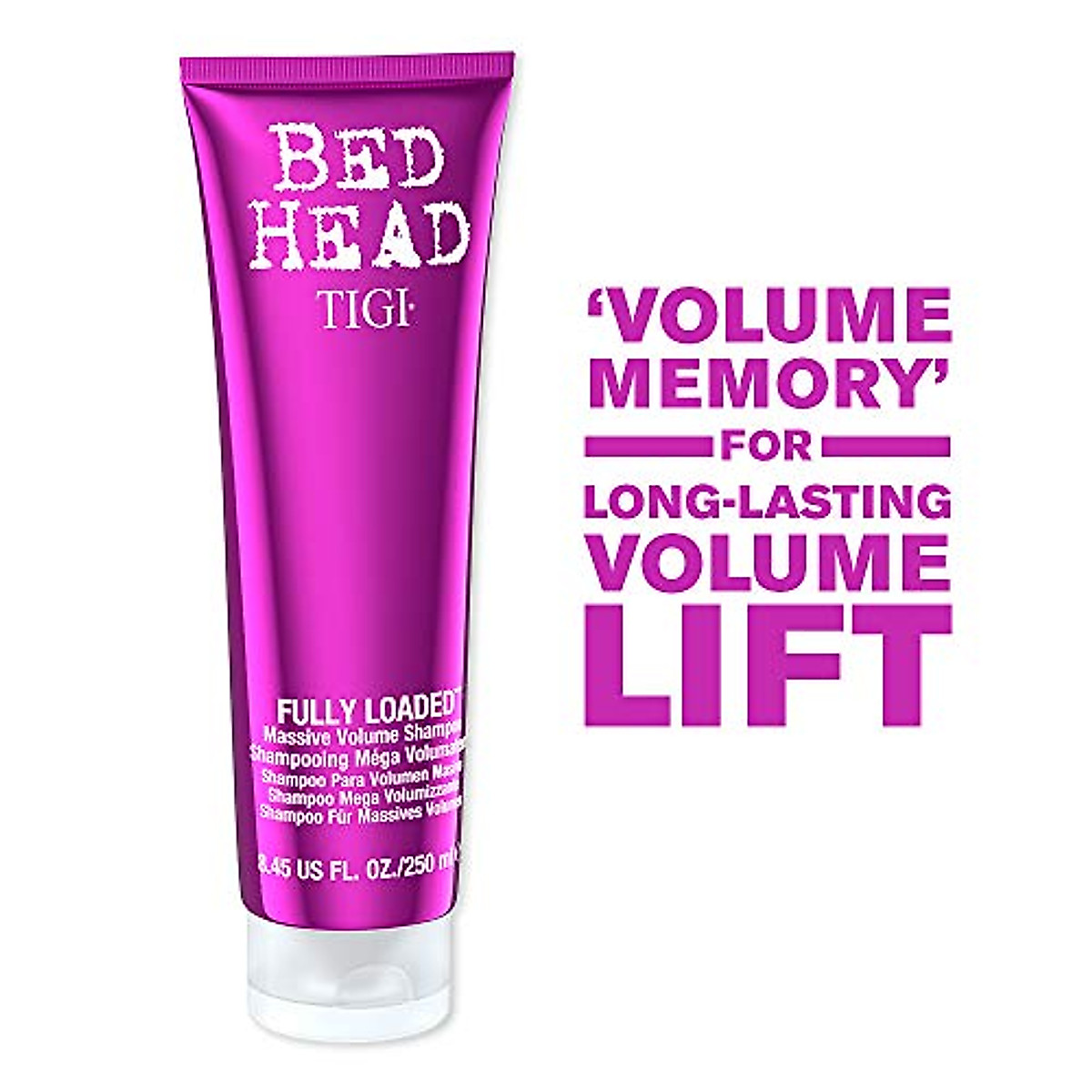 Bed Head Fully Loaded Massive Volume Shampoo, 8.45 Fluid Ounce