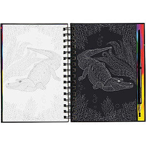 Scratch & Sketch Extreme Animals (Trace Along)