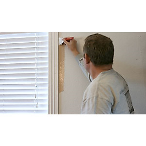 Emery Edger Two Edging Tools for Baseboard Edges, Uneven Trim - Paintbrush Not Include