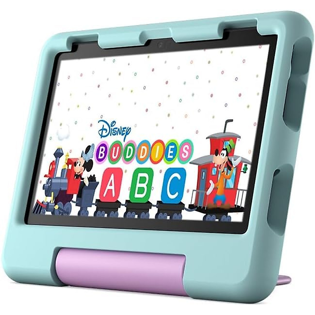 Kids Tablet Bundle: Includes Amazon Fire HD 8 Kids tablet |32 GB | Disney Princess & Made for Amazon, Kids Bluetooth Headset Ages (3-7) | Purple