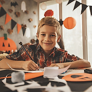 Moodaily 33 Pieces Halloween Gel Ink Pen Cute Cartoon Black Cat Gel Pens 0.5 mm Black Ink Writing Pen for Halloween Party Favor Office Supplies