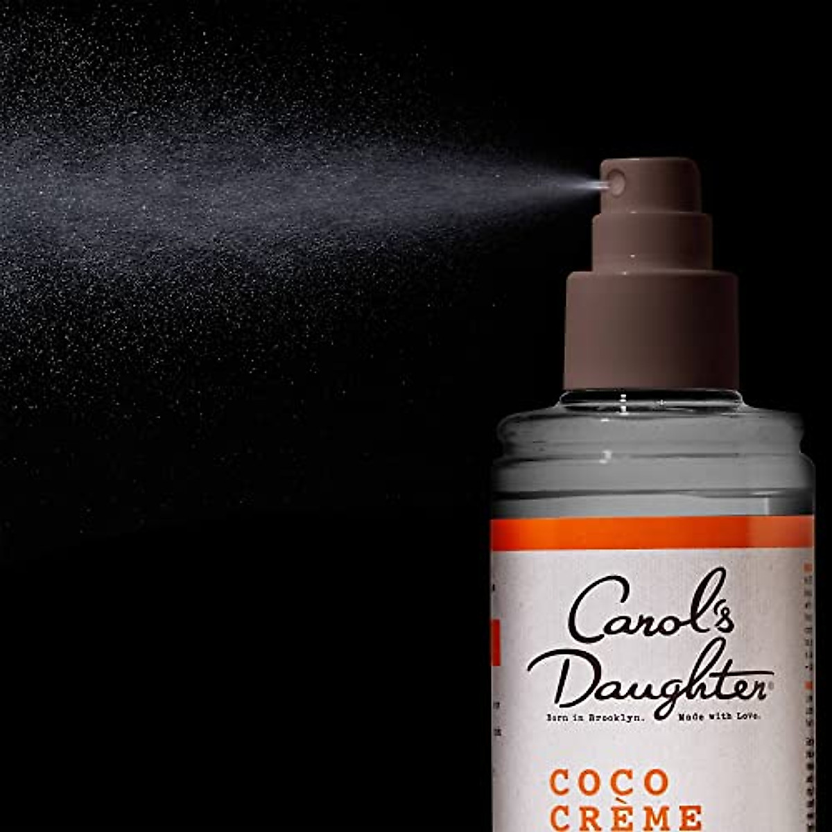 Carol’s Daughter Coco Creme Curl Perfecting Water Coco Mist, with Coconut Water, Silicone Free Curl Refresher Spray, Paraben Free Curl Activating Mist for Very Dry, Curly To Coily Hair, 5, 8.4 Fl Oz